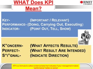 KPI Focus | PDF