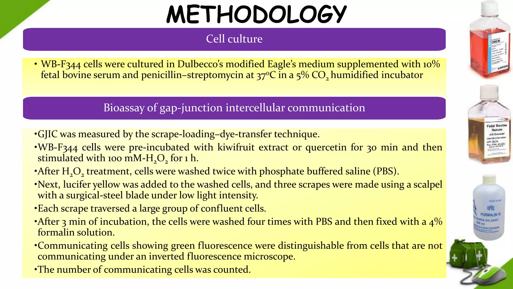 Gap junctional intercellular communication in cancer chemoprevention | PPTX