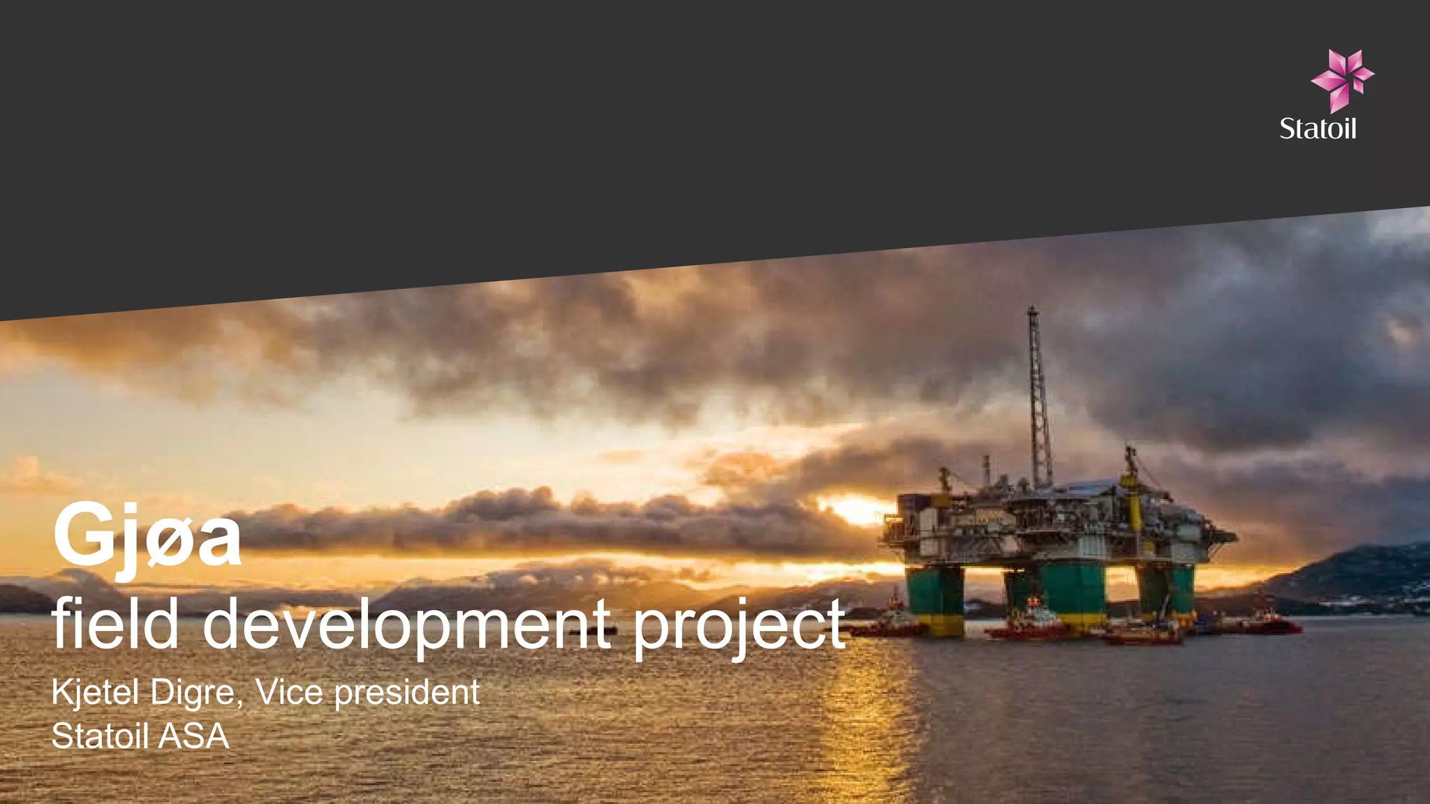 The Gjøa project | PPT