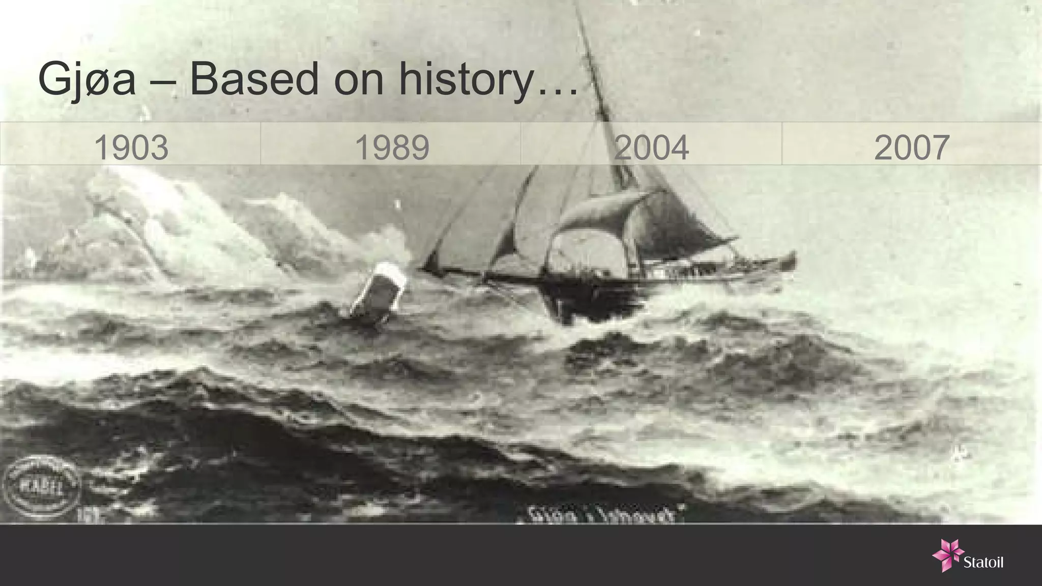 The Gjøa project | PPT