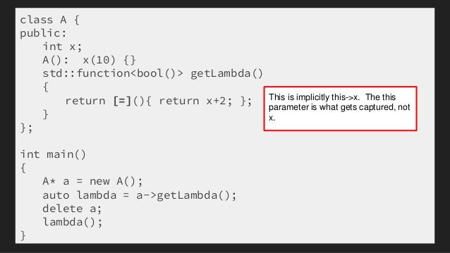 Lambda Expressions In C 6837