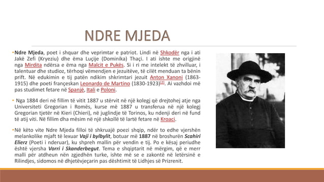 Letersia shqiptare e rilindjes Gjuhe Shqipe | PPTX