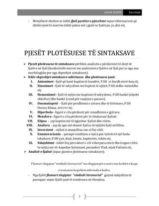 Gjuha Shqipe 10 | PDF
