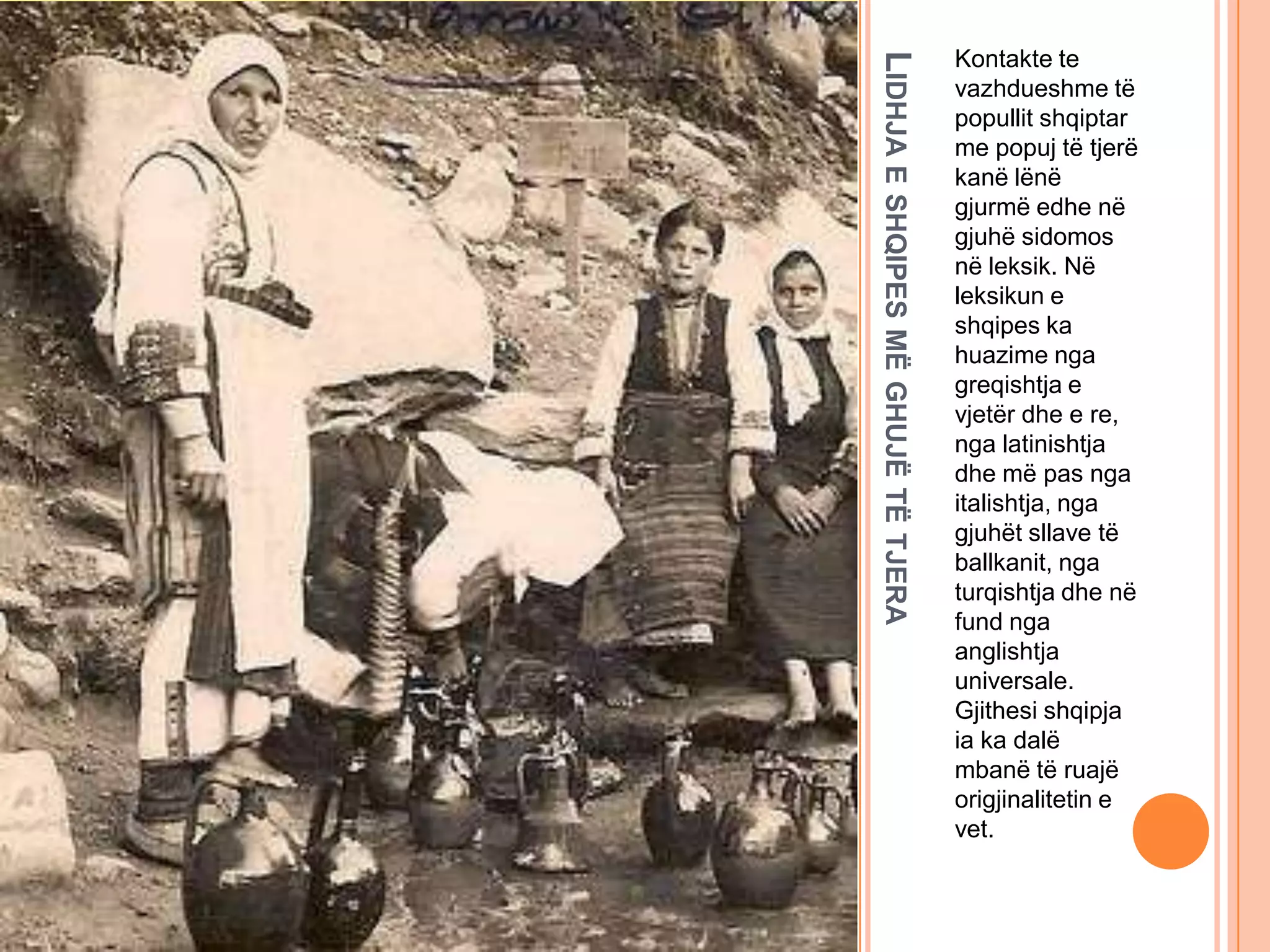 Gjuha shqipe dhe huazimet | PPTX