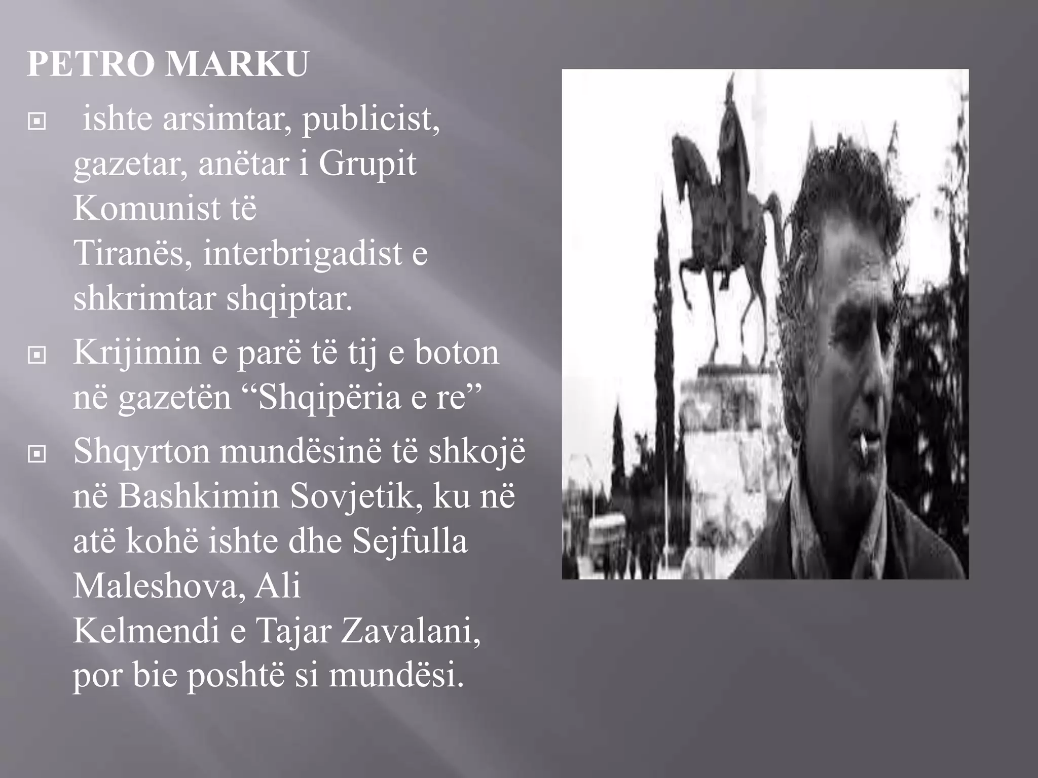 shkrimtaret e brezit te humbur | PPTX