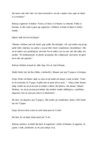 Gjykimi i dijetarëve për ikhuanul muslimin | DOCX