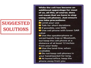 Cell-Phone/Tower Radiation Hazards | PDF