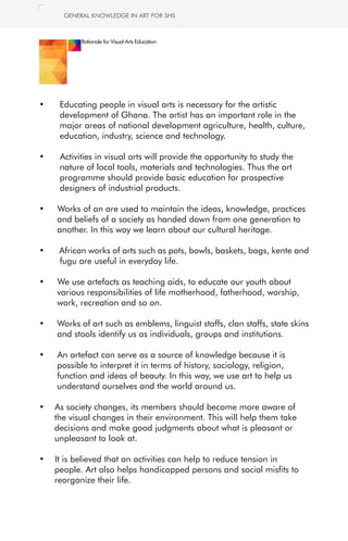 General Knowledge in Art for Senior High schools | PDF