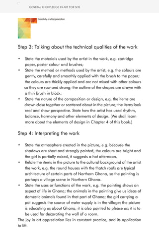 General Knowledge in Art for Senior High schools | PDF