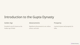 GKC.pptx about gupta dynasty indus valley civilization | PPT