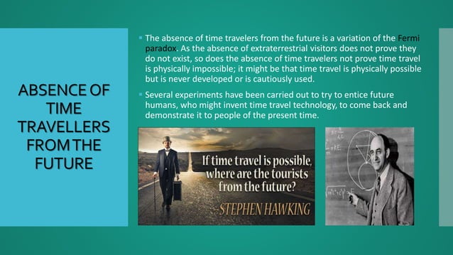 Time Travel: Concepts and Theories | PPTX