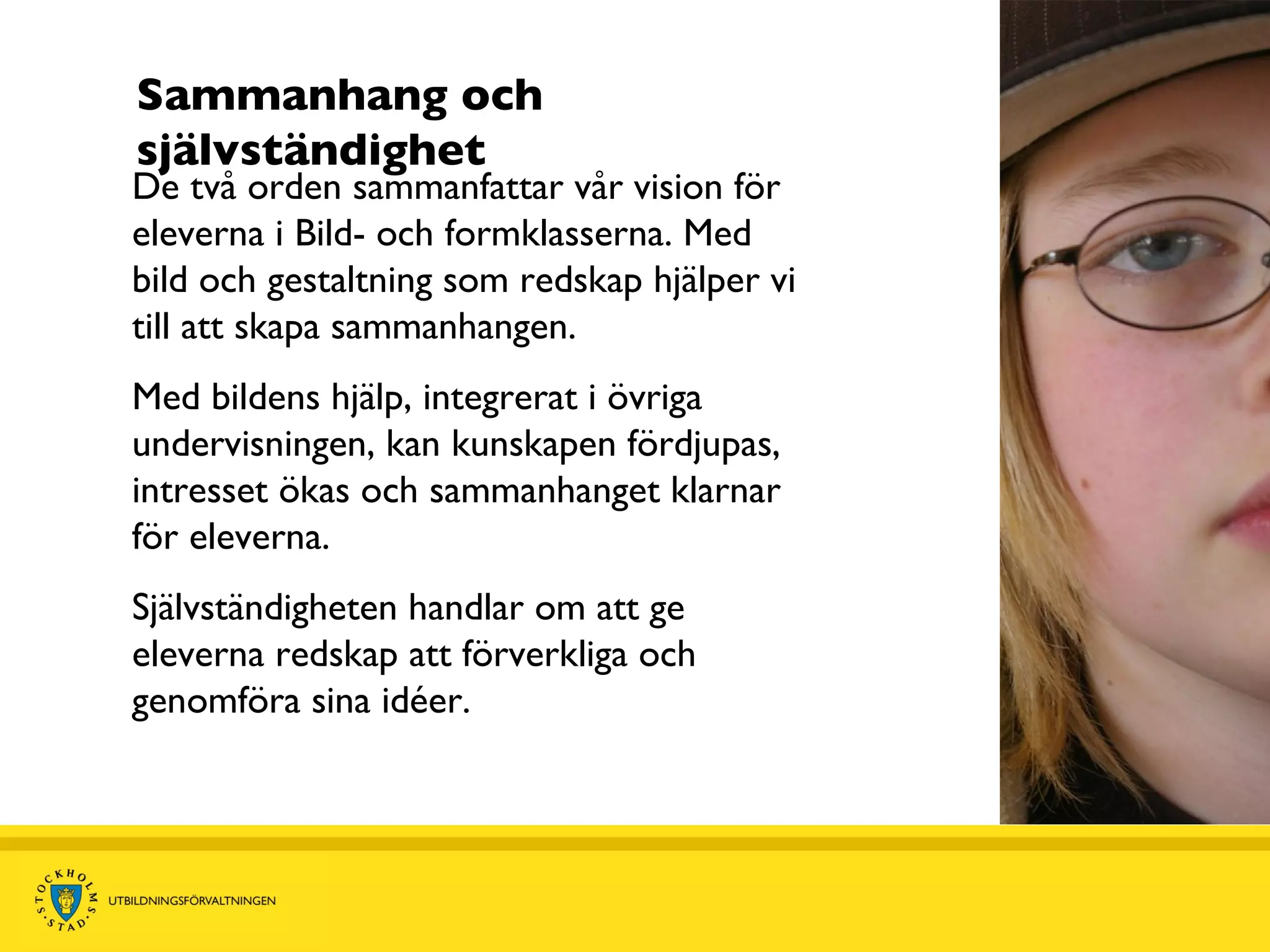 Bilden som språk Eriksdalsskolan | PPT