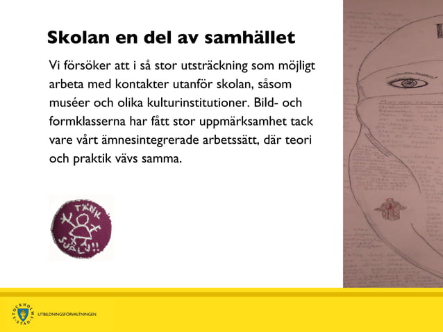 Bilden som språk Eriksdalsskolan | PPT