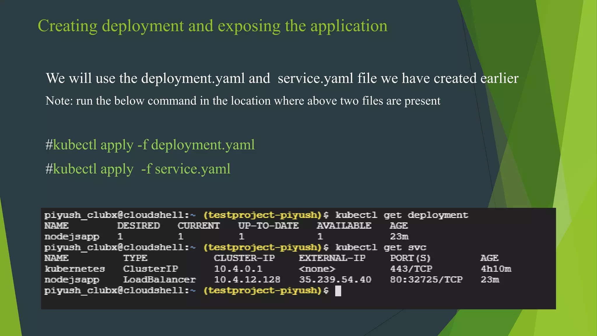 Google kubernetes Engine with Google CI/CD Implementation | PPTX ...