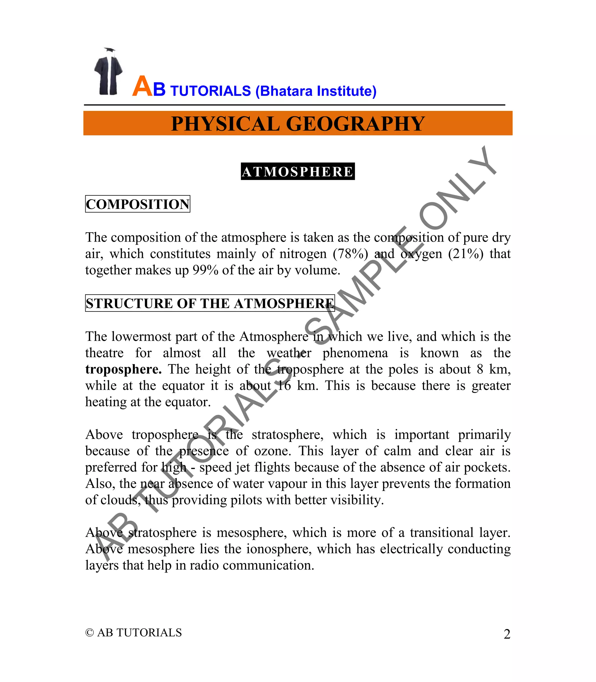 Gk for law exams - Geography | PDF