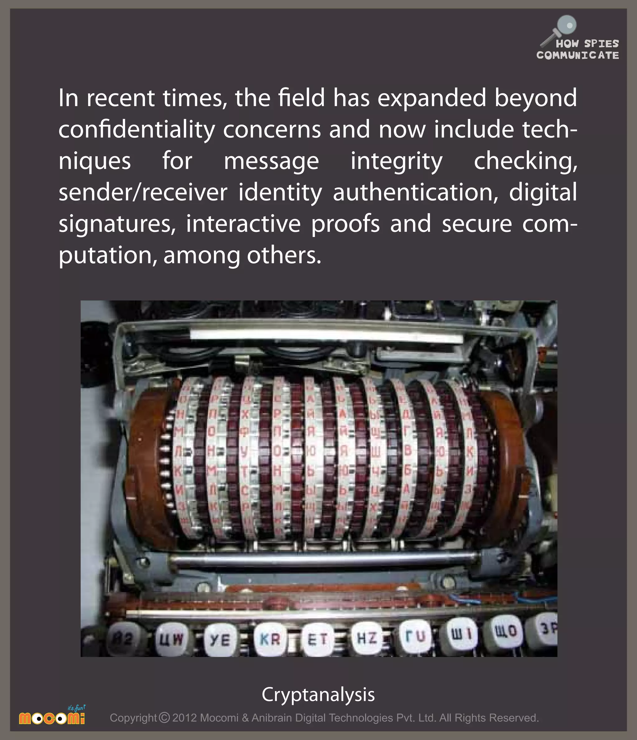 How Spies Communicate – Mocomi.com