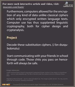 How Spies Communicate – Mocomi.com