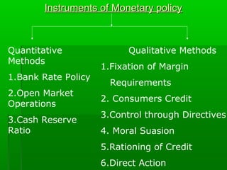 Gkk.banking monetary policy | PPT