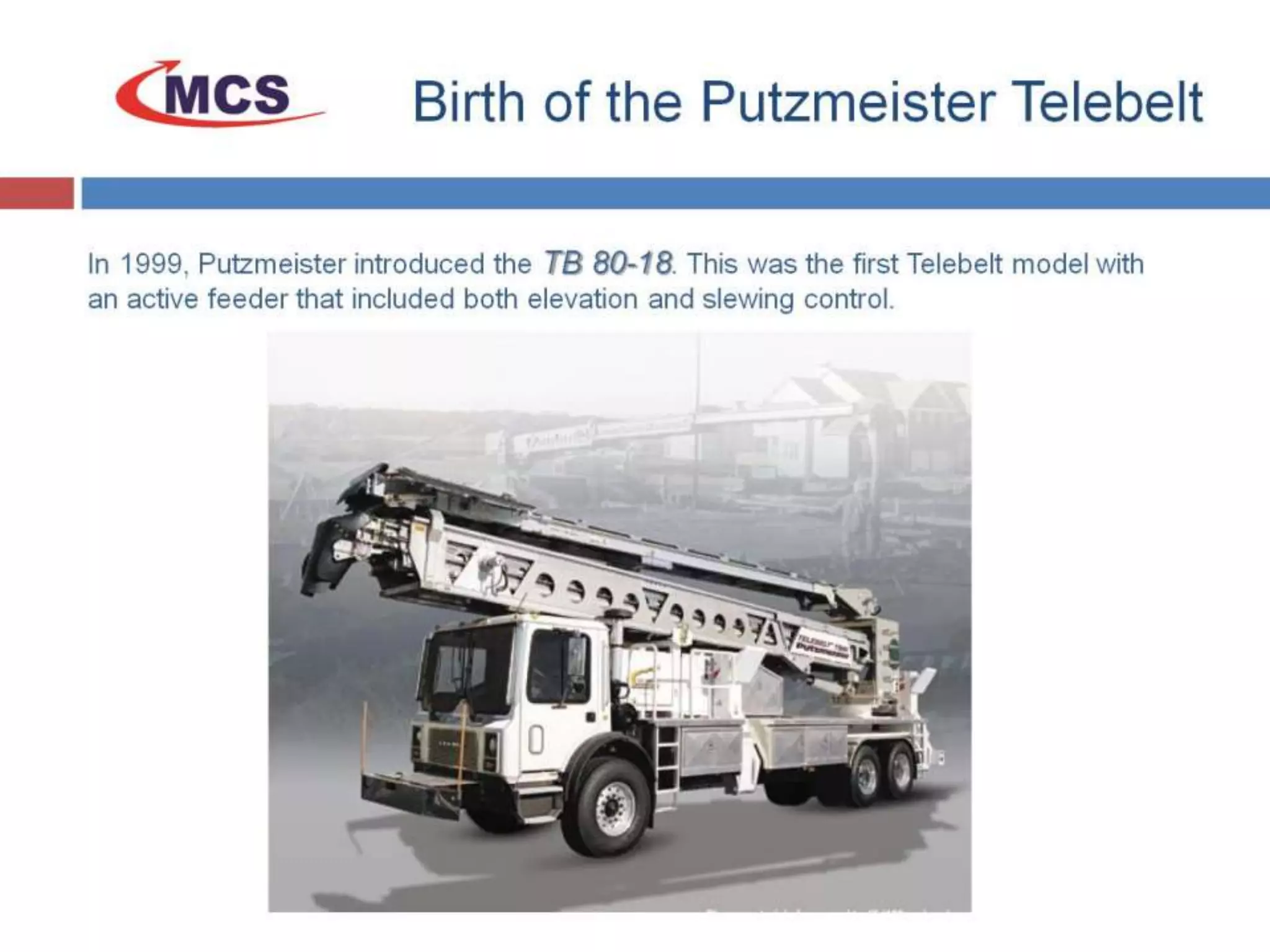 Behind the Telebelt - part 3 The Putzmeister era | PPT