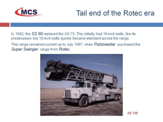 Behind the Telebelt - part 3 The Putzmeister era | PPT
