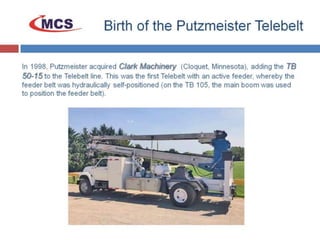 Behind the Telebelt - part 3 The Putzmeister era | PPT