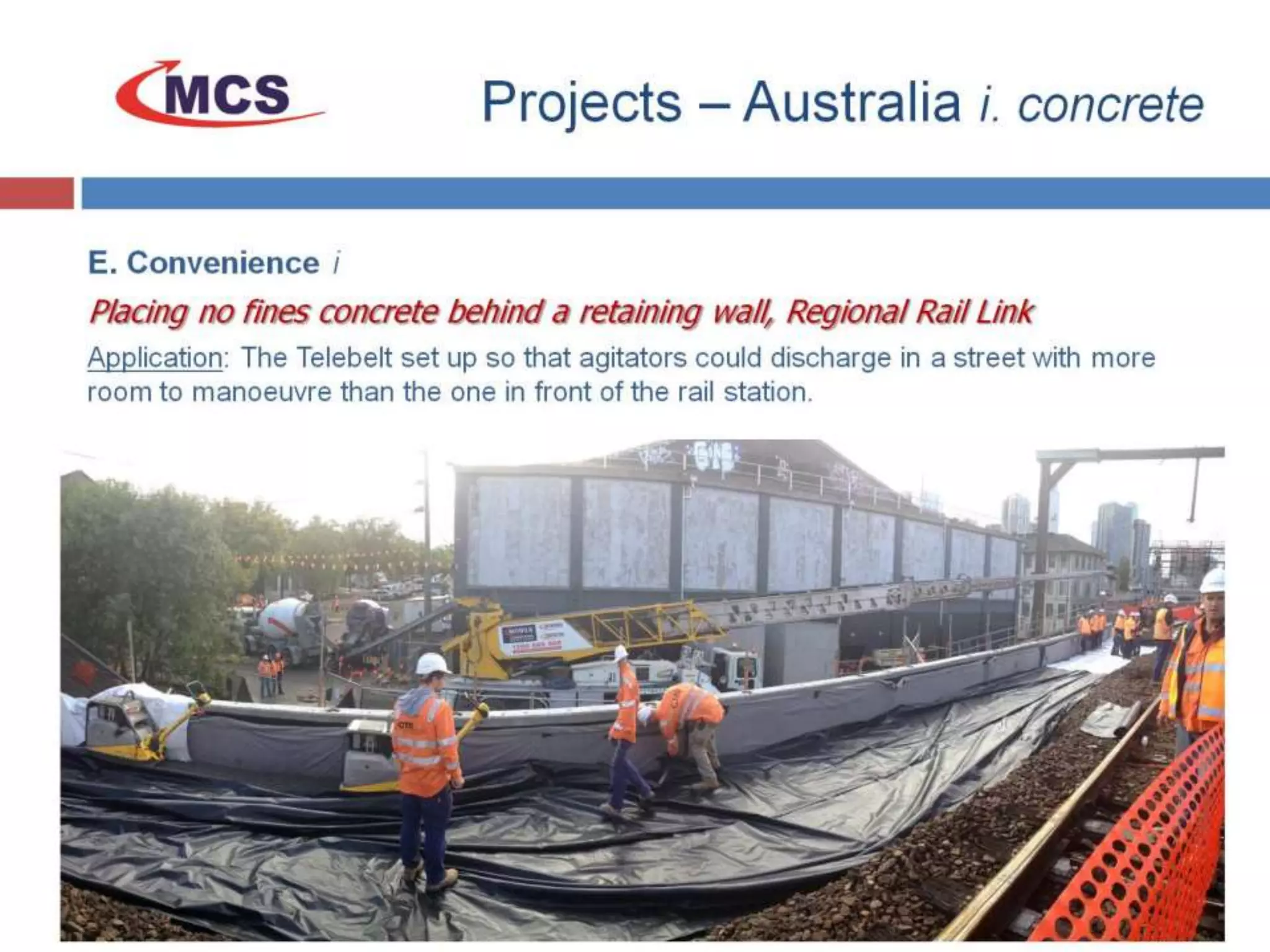 Behind the Telebelt pt 5 - Australian concrete projects | PPT