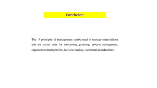 Henri Fayol 14 Principles of Management | PPT