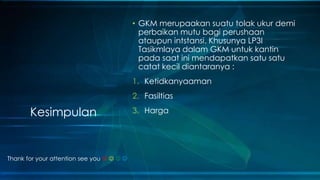 CONTOH GKM KANTIN | PPTX