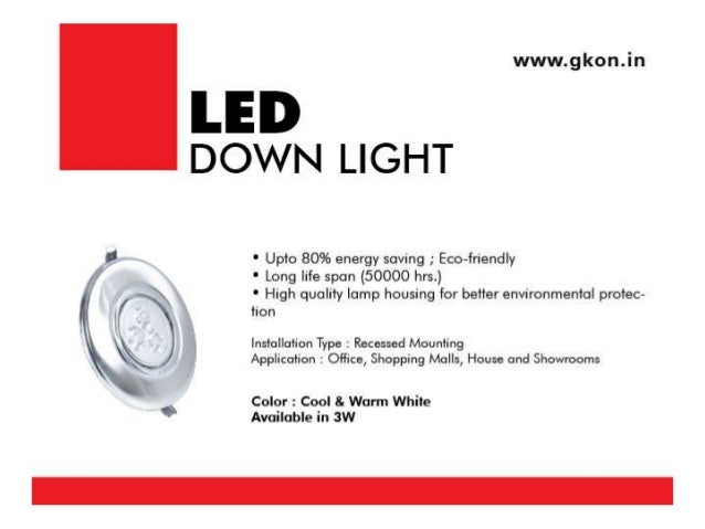 Gkon led products
