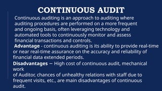Auditing Report Partial Completion College | PPT