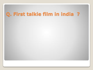 Gk quiz | PPTX | Movies | Entertainment