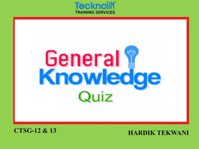 Gk quiz | PPT