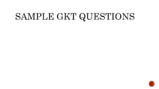 GKT test information guide | PPT