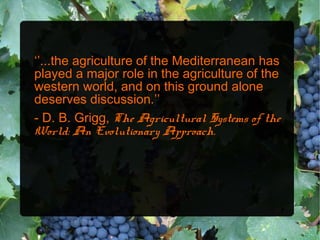 Permaculture in Mediterranean Climate Regions Presented by Byron Joel | PPT