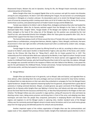 Genghis Khan, the Modern Manager | PDF