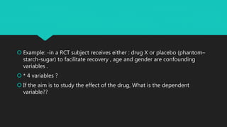 1 variables - Statistics | PPT