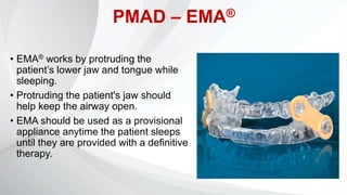 Provisional Mandibular Advancement Therapy (PMAD) | PPTX