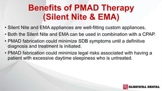 Provisional Mandibular Advancement Therapy (PMAD) | PPTX