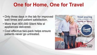 Provisional Mandibular Advancement Therapy (PMAD) | PPTX