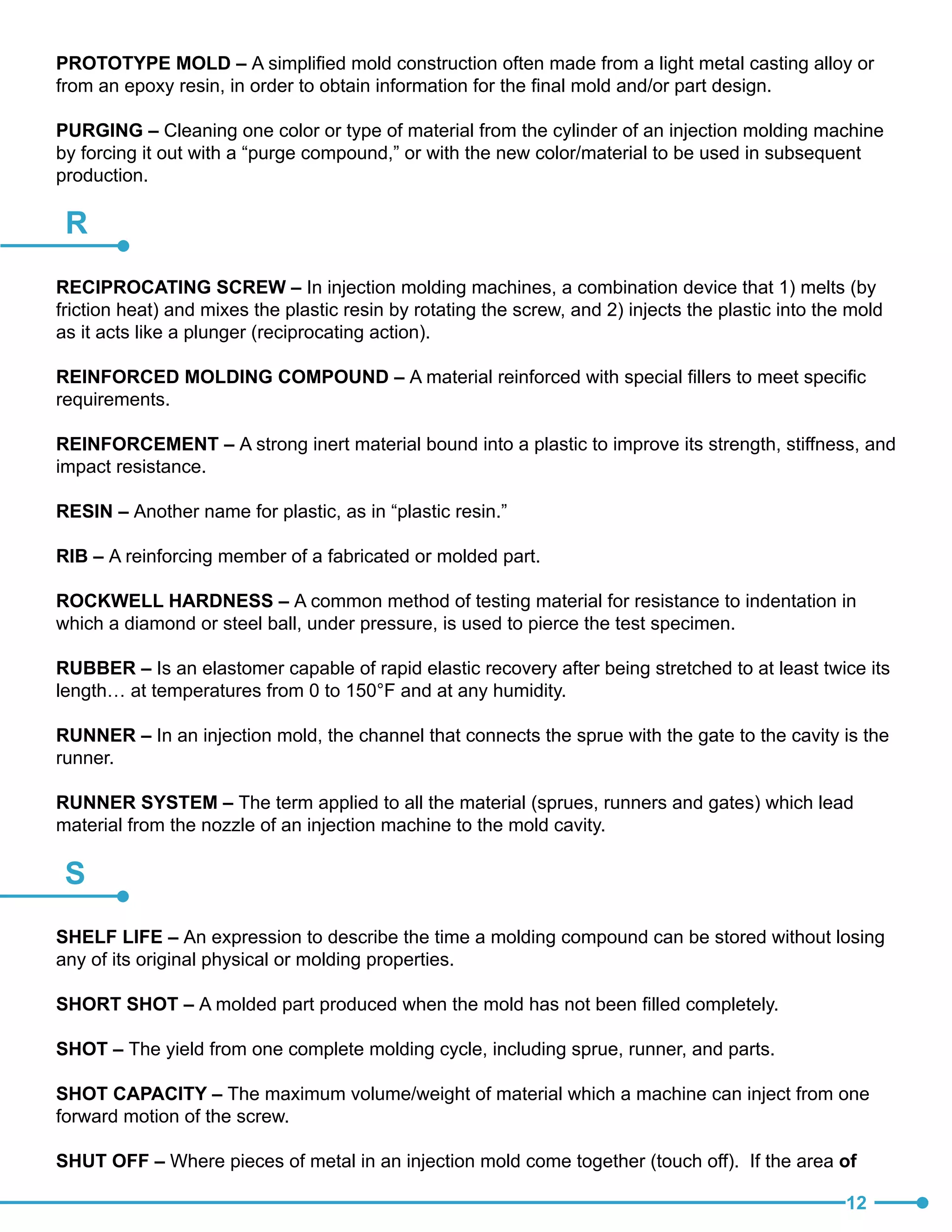 Guide To Plastic Injection Molding Terminology - GreenLeaf Industries ...