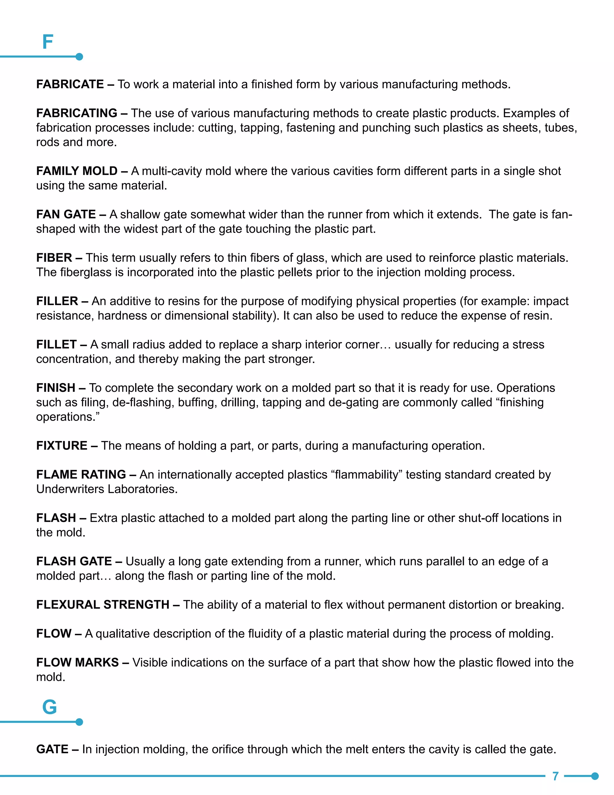 Guide To Plastic Injection Molding Terminology - GreenLeaf Industries ...