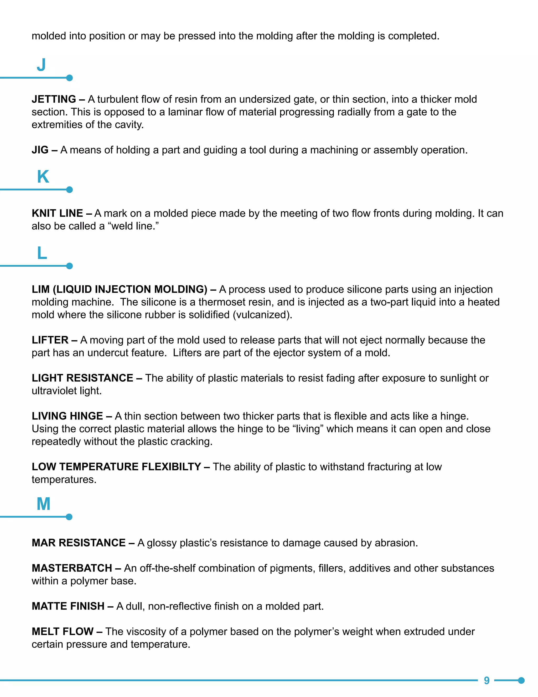 Guide To Plastic Injection Molding Terminology - GreenLeaf Industries ...