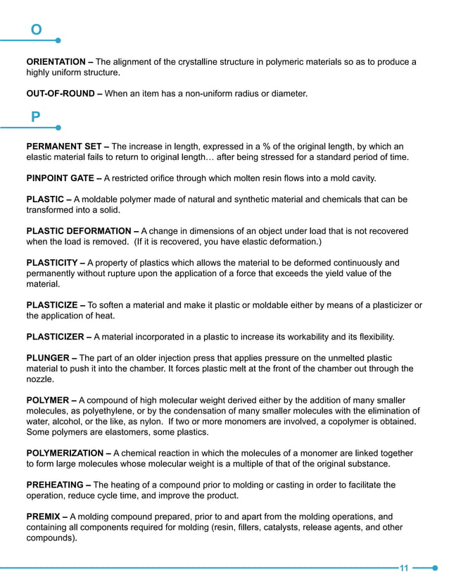 Guide To Plastic Injection Molding Terminology - GreenLeaf Industries ...