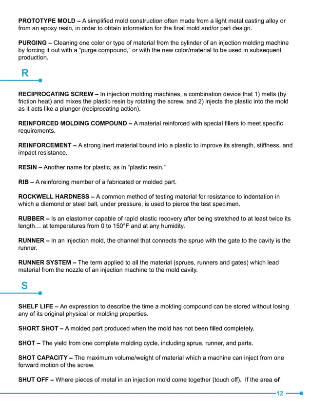 Guide To Plastic Injection Molding Terminology - GreenLeaf Industries ...