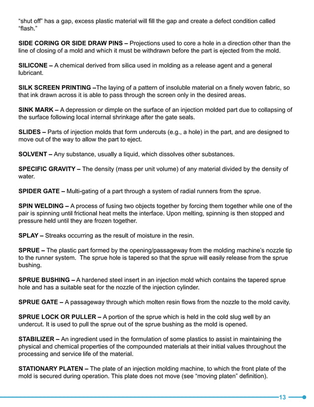 Guide To Plastic Injection Molding Terminology - GreenLeaf Industries ...
