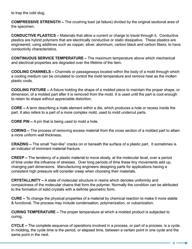 Guide To Plastic Injection Molding Terminology - GreenLeaf Industries ...