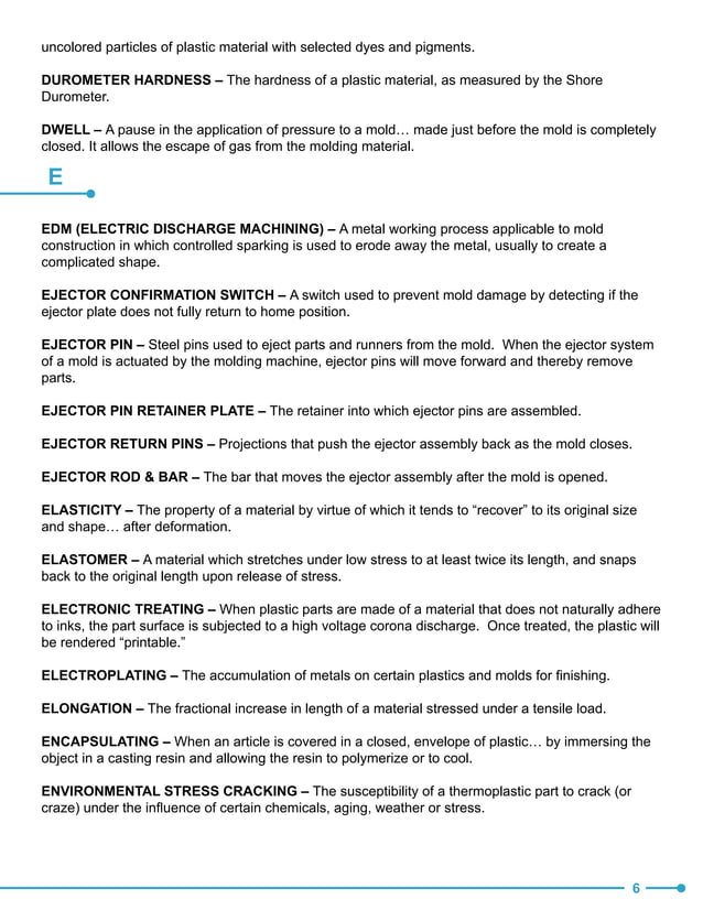 Guide To Plastic Injection Molding Terminology - GreenLeaf Industries ...