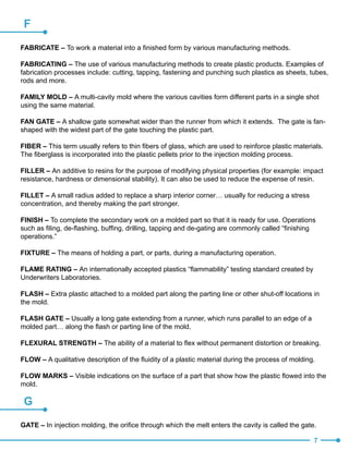 Guide To Plastic Injection Molding Terminology - GreenLeaf Industries ...