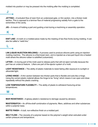 Guide To Plastic Injection Molding Terminology - GreenLeaf Industries ...