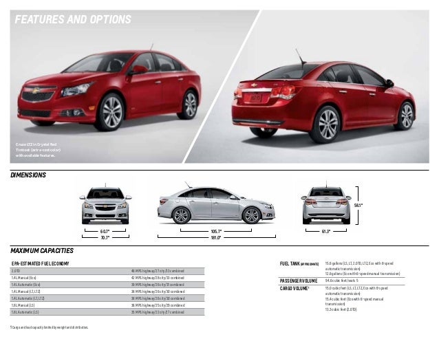 2014 Chevy Cruze Digital Brochure
